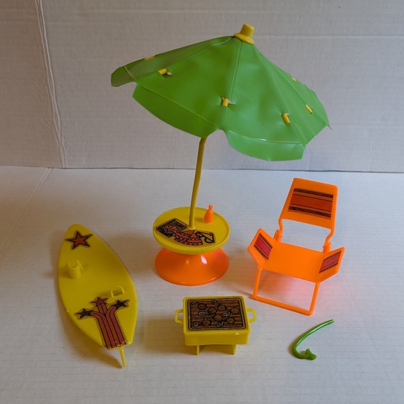 Barbie | Toys | Mattel Vintage Barbie Beach Scene Play Pack 978 | Poshmark